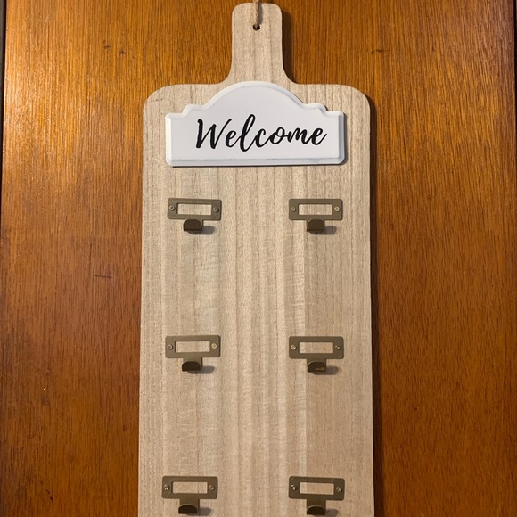 Wall Decor | Welcome Hook Sign | Poshmark